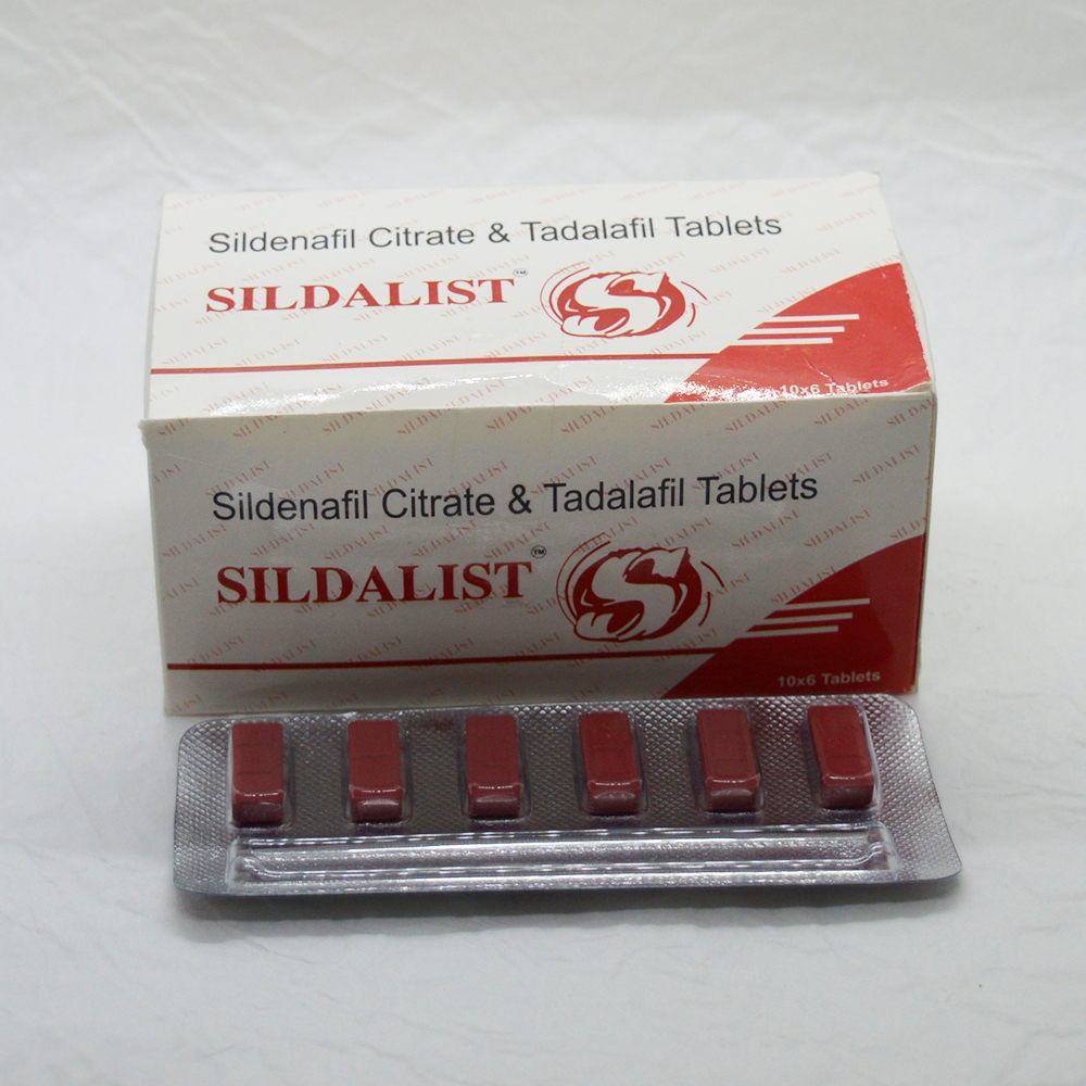 Sildalist 120mg (Sildenafil 100mg / Tadalafil 20mg) - Kamagra ...