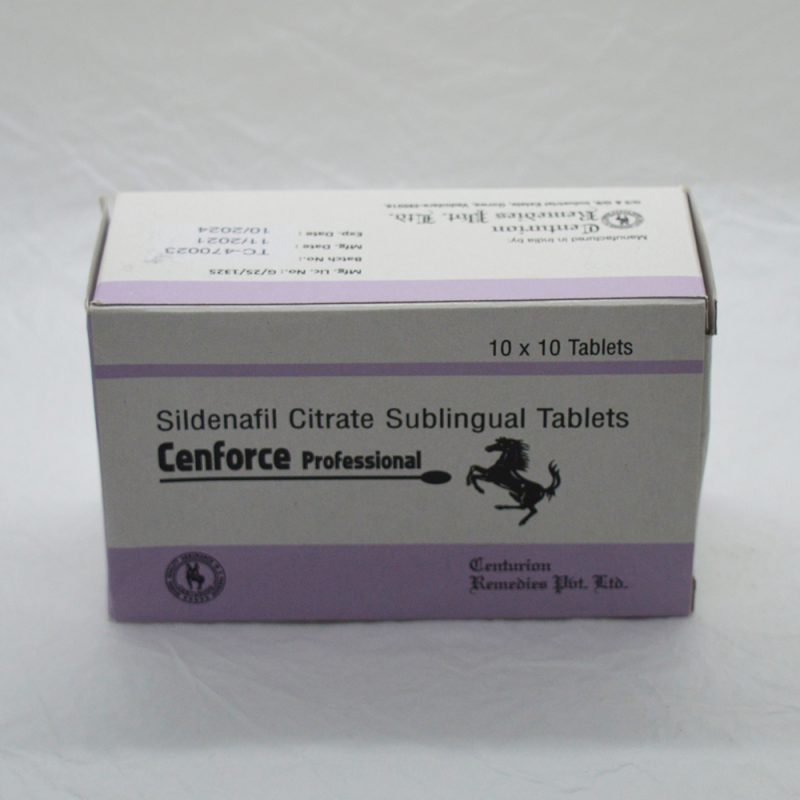 Cenforce Professional (Sildenafil 100mg Sublingual) - Nyelv alatt ...